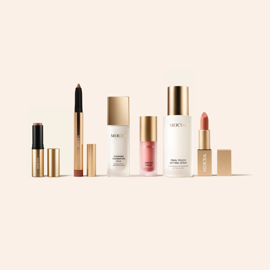 All-in-One Bundle | Complete Makeup Set & Beauty Essentials | Meroda ...